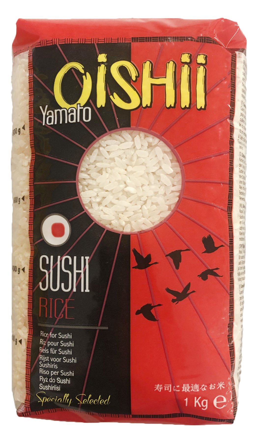 Sushi Rice (Yamato) - 1kg. - Sushi Ris - AsiaTorvet ApS