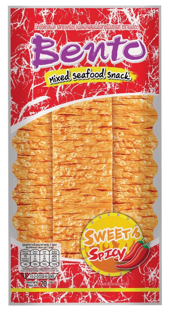 Seafood Snack Sweet & Spicy (Bento) - 20gr.