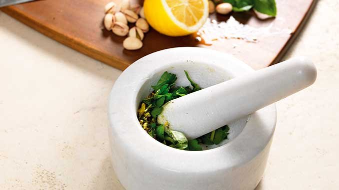 Morter marmor | Flere størrelser | Køb en sten morter her